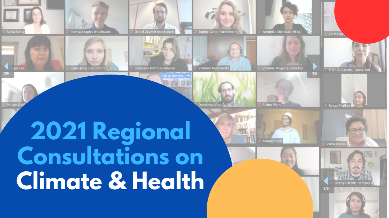 WHO Civil Society Working Group to Advance Action on Climate Change and ...