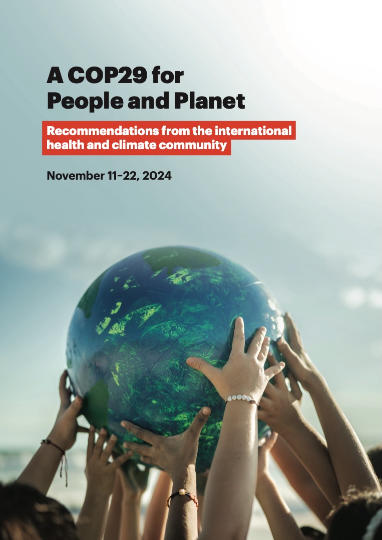 A COP29 for People and Planet - The Global Climate and Health Alliance